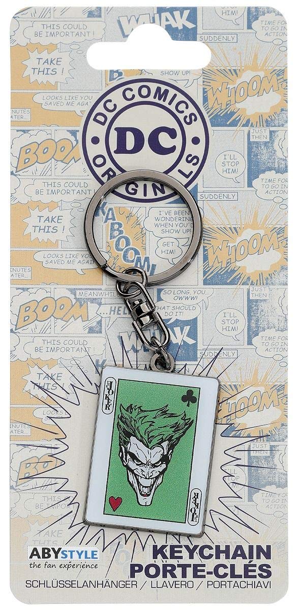 ABYstyle – DC COMICS – Key Ring “Joker Card” – TopToy