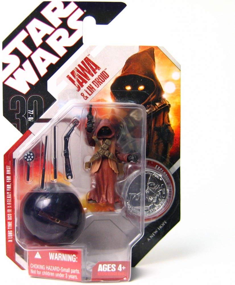 Star Wars 30th Anniversary Collection #19 – Jawa & LIN Droid – TopToy