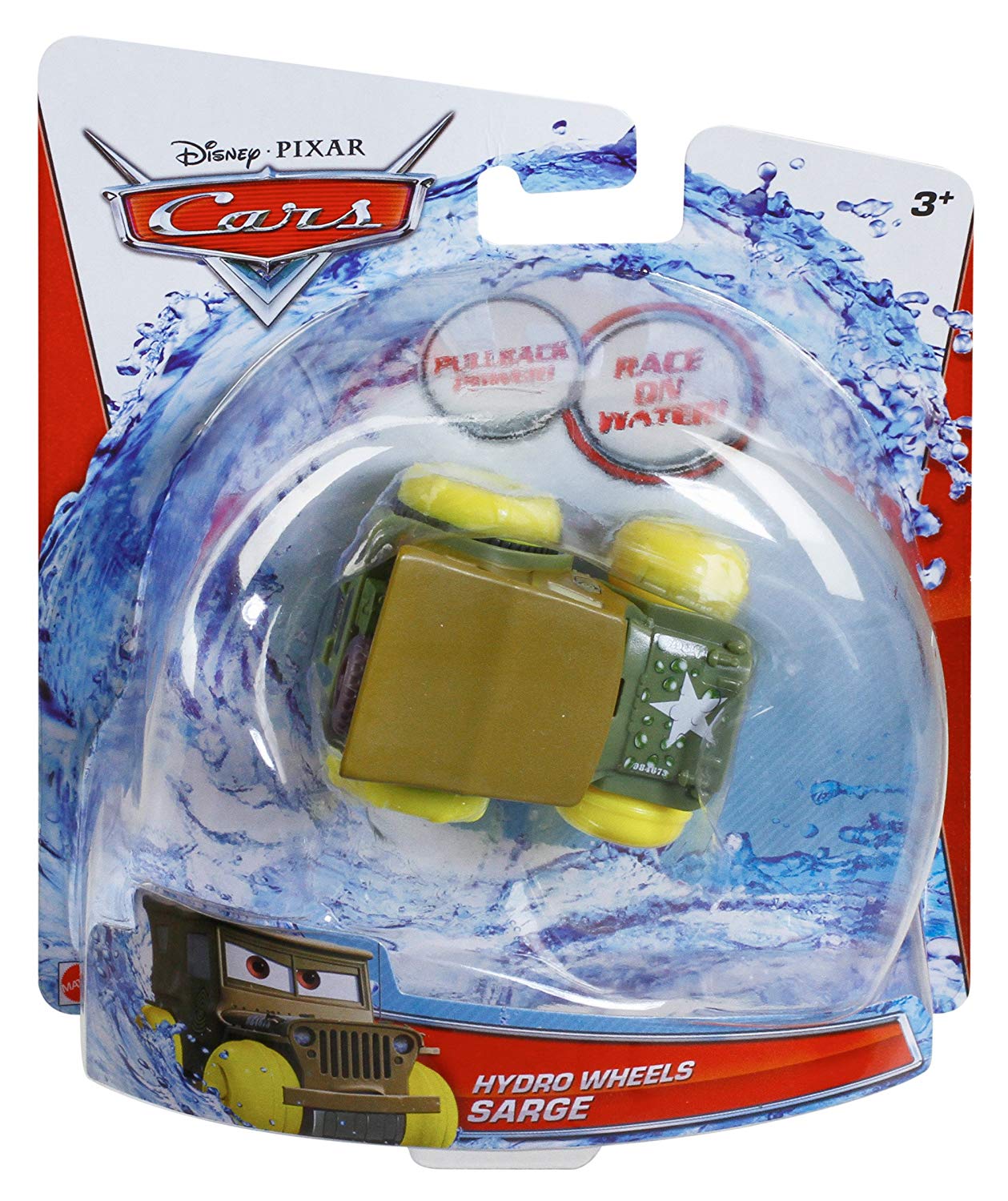 Disney Pixar Cars Hydro Wheels Sarge Vehicle – TopToy