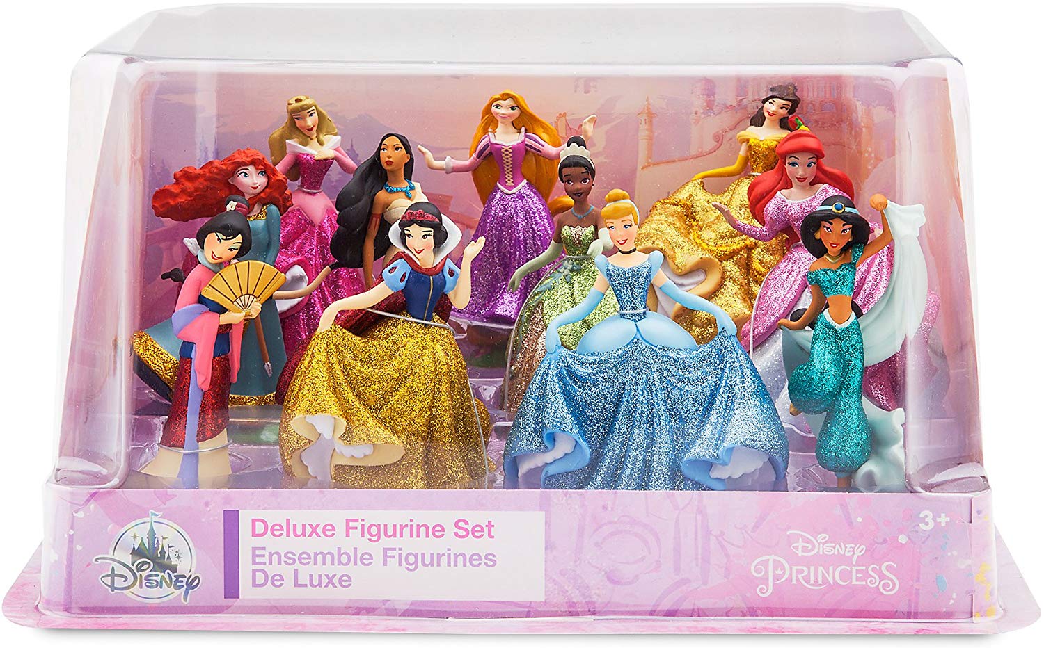 Disney Store Princess Deluxe Figurine 10pcs Playset – containing 10 ...