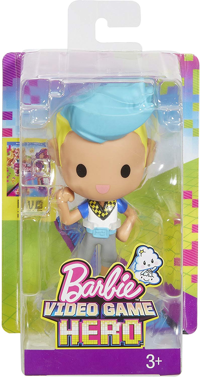Barbie Video Game Hero Ken Doll – Yellow & Blue Hair – TopToy