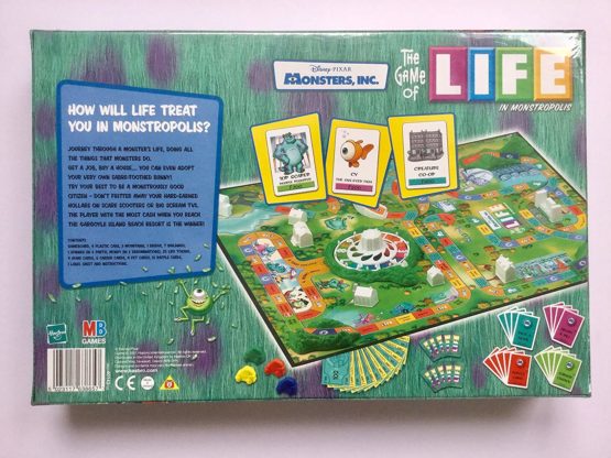 DISNEY EDITION THE GAME OF LIFE IN MONSTROPOLIS (MONSTER’S INC) – TopToy