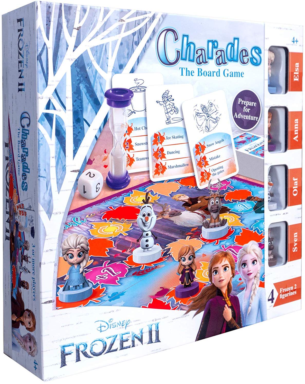 Disney Frozen 2 Family Board Game Charades Kids Age 4,5,6,7 Years Old ...
