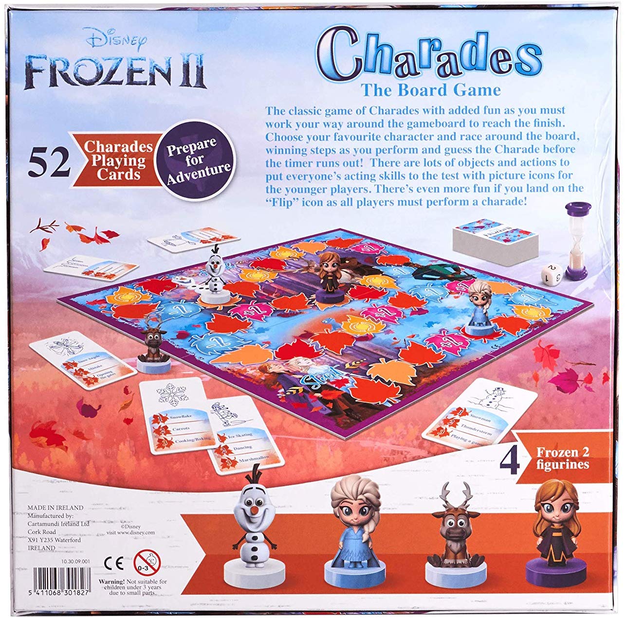 Disney Frozen 2 Family Board Game Charades Kids Age 4,5,6,7 Years Old ...