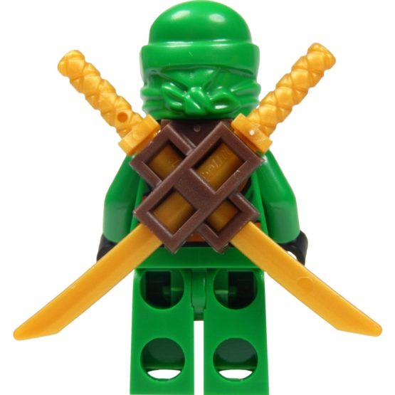 Lego Ninjago: mini figure Lloyd Garmadon (green Ninja) with sword ...