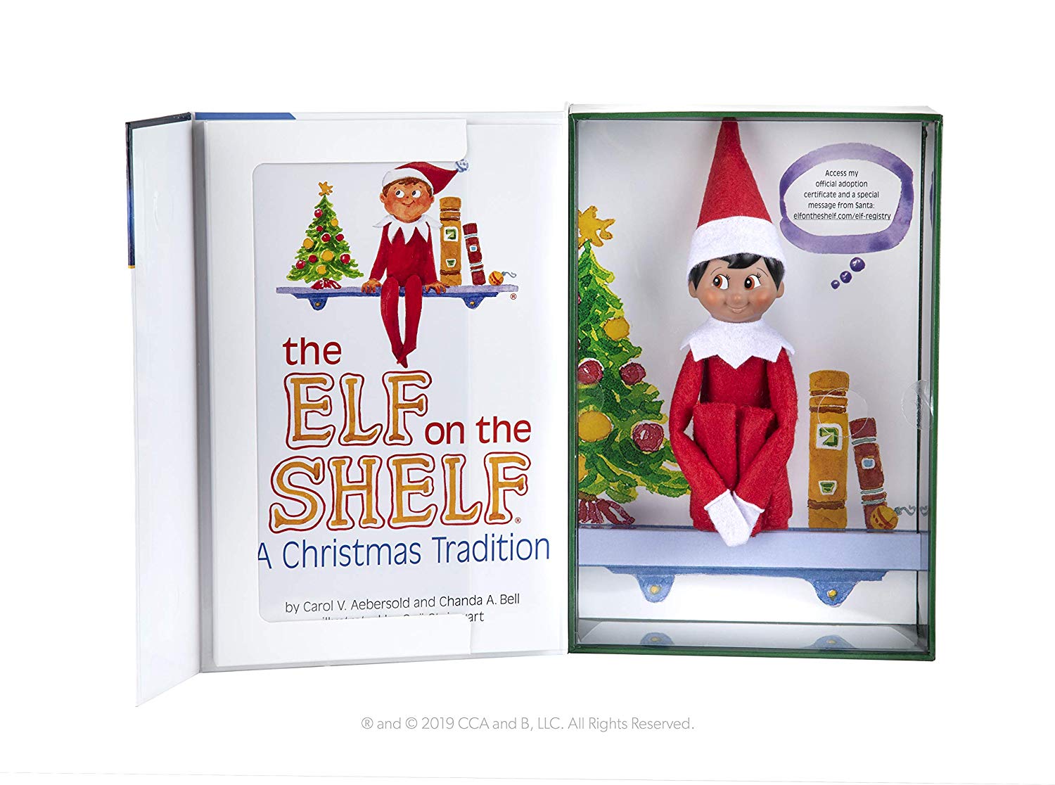 Elf on the Shelf Boy/Girl A Christmas Tradition (Scout Elf with ...