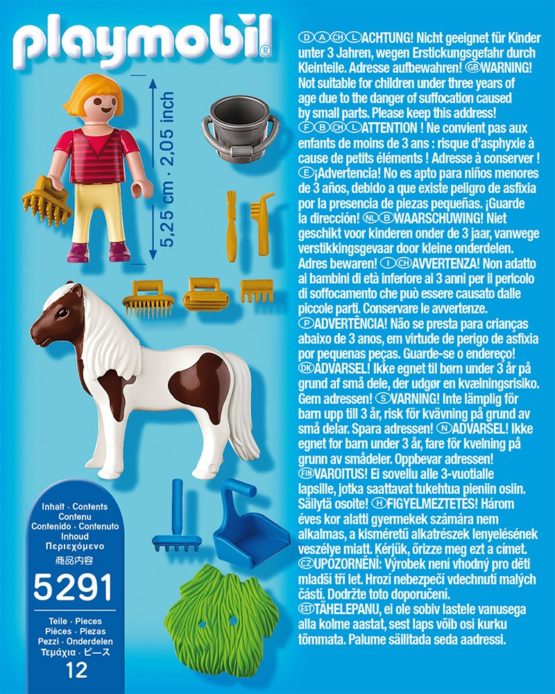 Playmobil 5291 Collectable Girl with Pony – TopToy