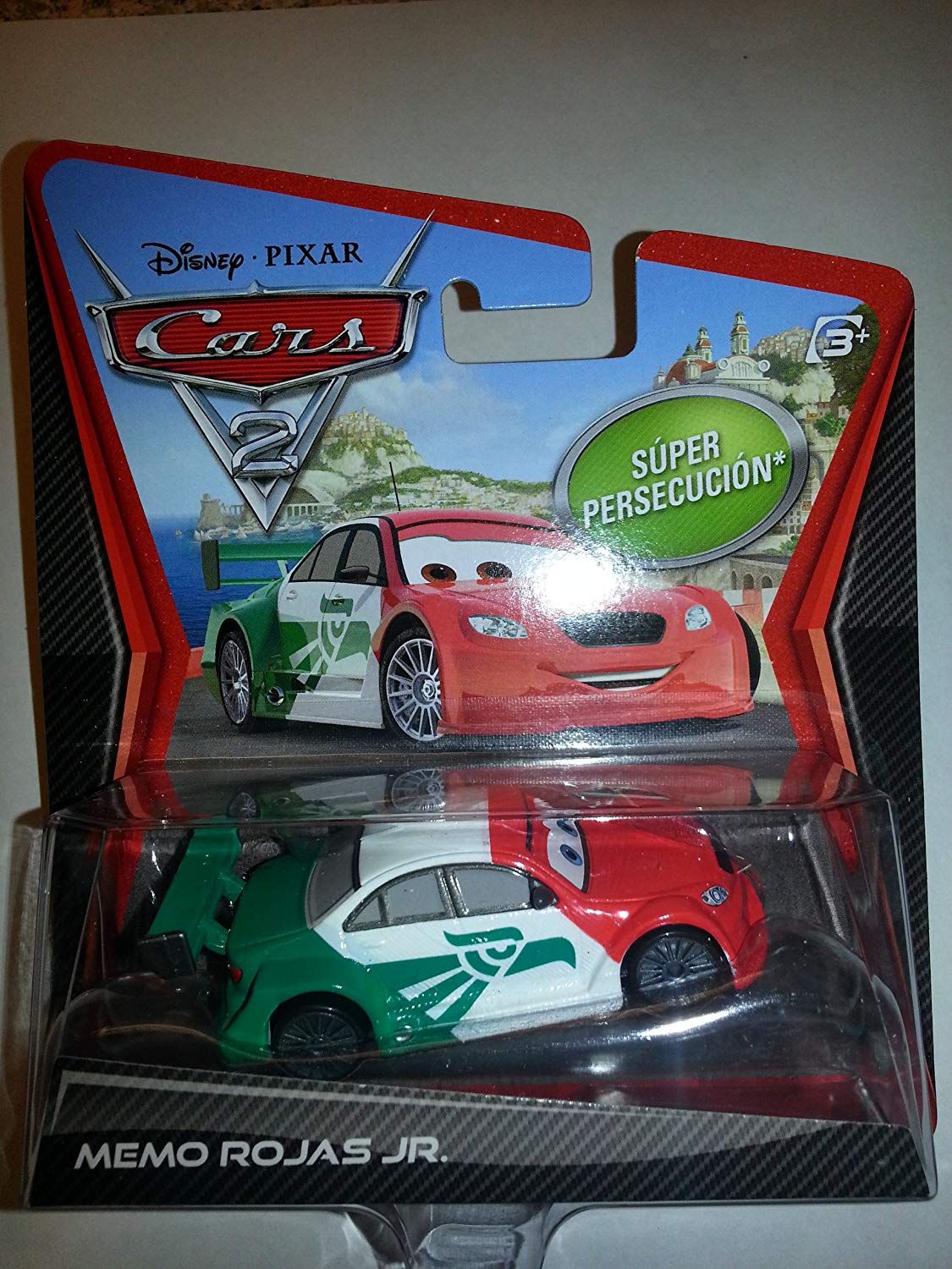 Disney Pixar CARS 2 Movie 1:55 Die Cast Car *Ultimate Super Chase* Memo ...
