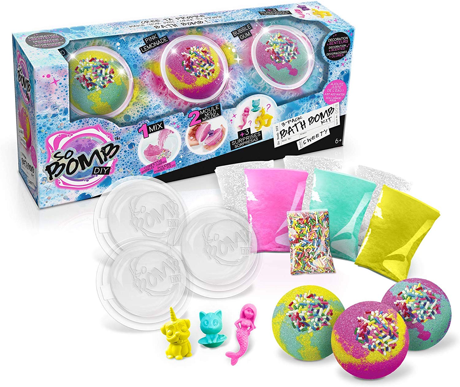 So Bomb DIY Bath Bomb, Assorted, Standard – TopToy