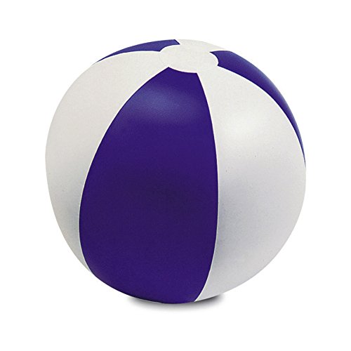 eBuyGB Pack of 12 Inflatable Colour Ball – Beach Pool Game, Purple, 22 ...