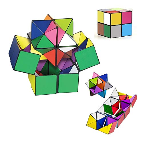 TheMax® Kids Magic Star Cube Infinite 3D Cube Game Puzzle Twist Toy ...