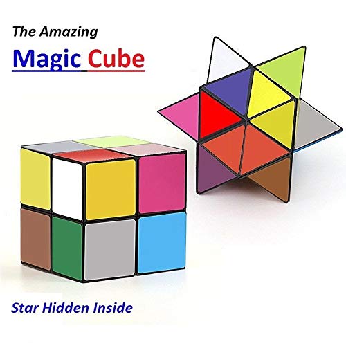 TheMax® Kids Magic Star Cube Infinite 3D Cube Game Puzzle Twist Toy ...
