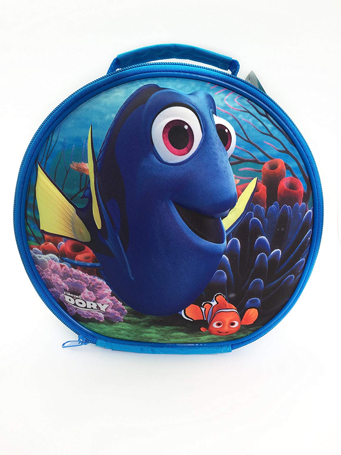 Disney Finding Nemo Round EVA Lunch Bag, Fabric, Multi, 23.5x8x22 cm ...