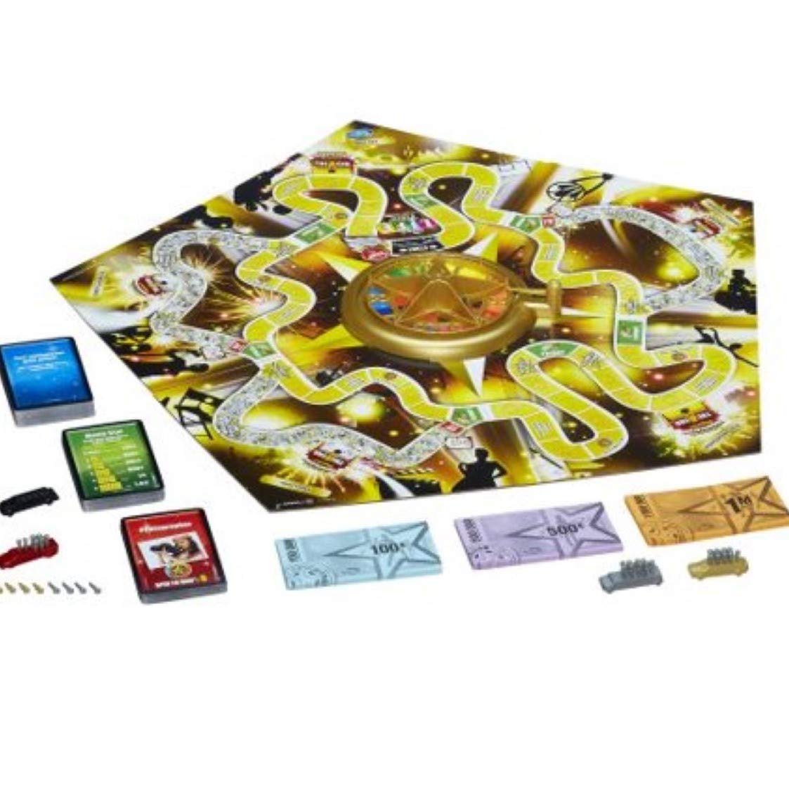 The Game of Life Money and Asset Board Game, Fame Edition- English ...