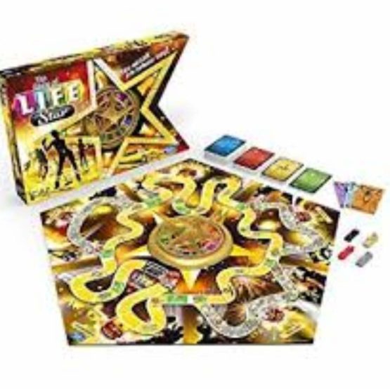 The Game of Life Money and Asset Board Game, Fame Edition- English ...