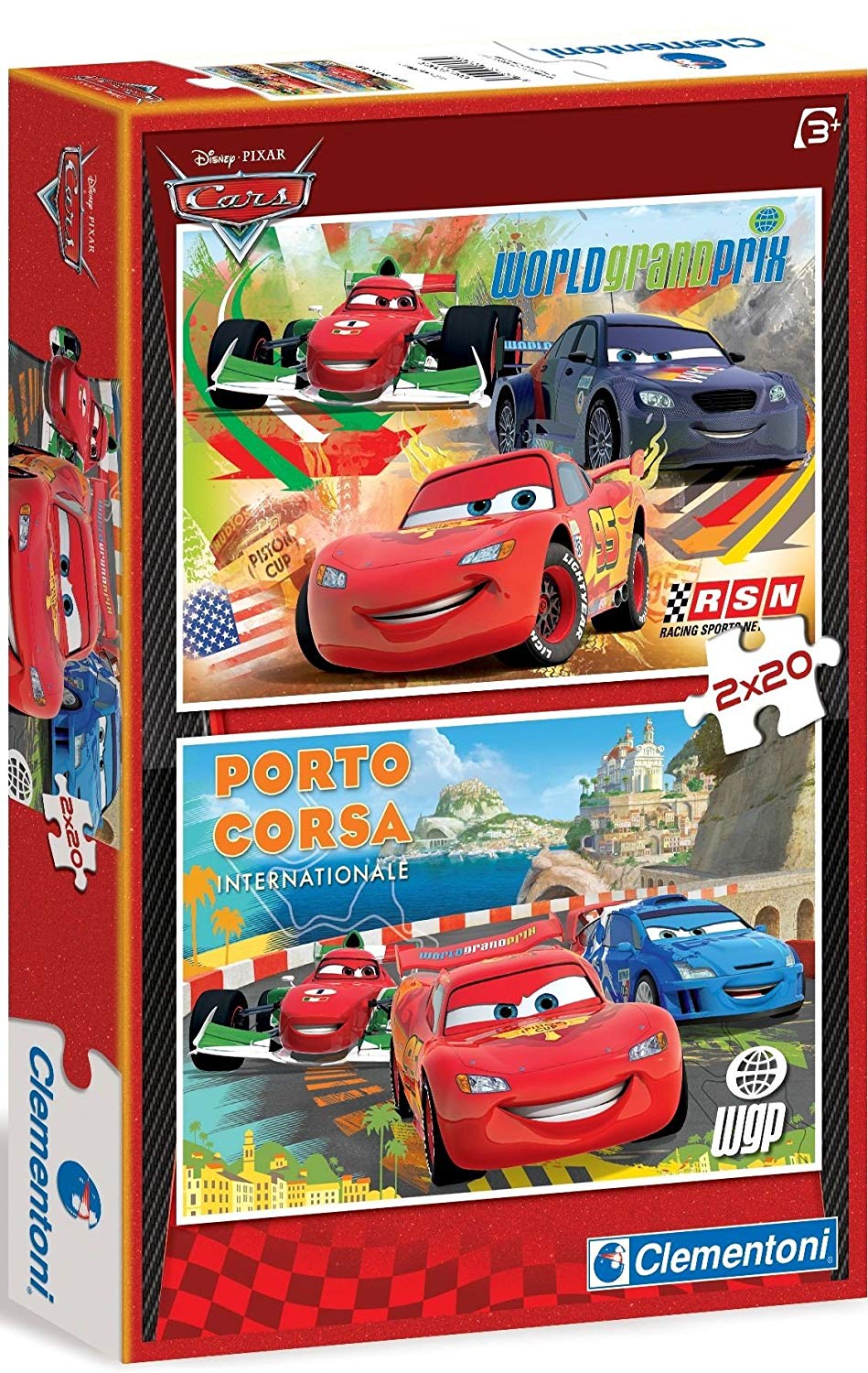 Puzzle 2×20 pcs Cars – TopToy