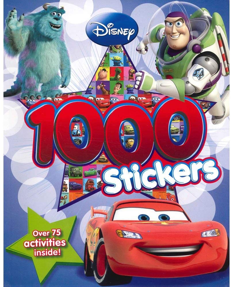 Disney Pixar Monsters: Activity Book With 1000 Stickers! (Monsters Inc ...