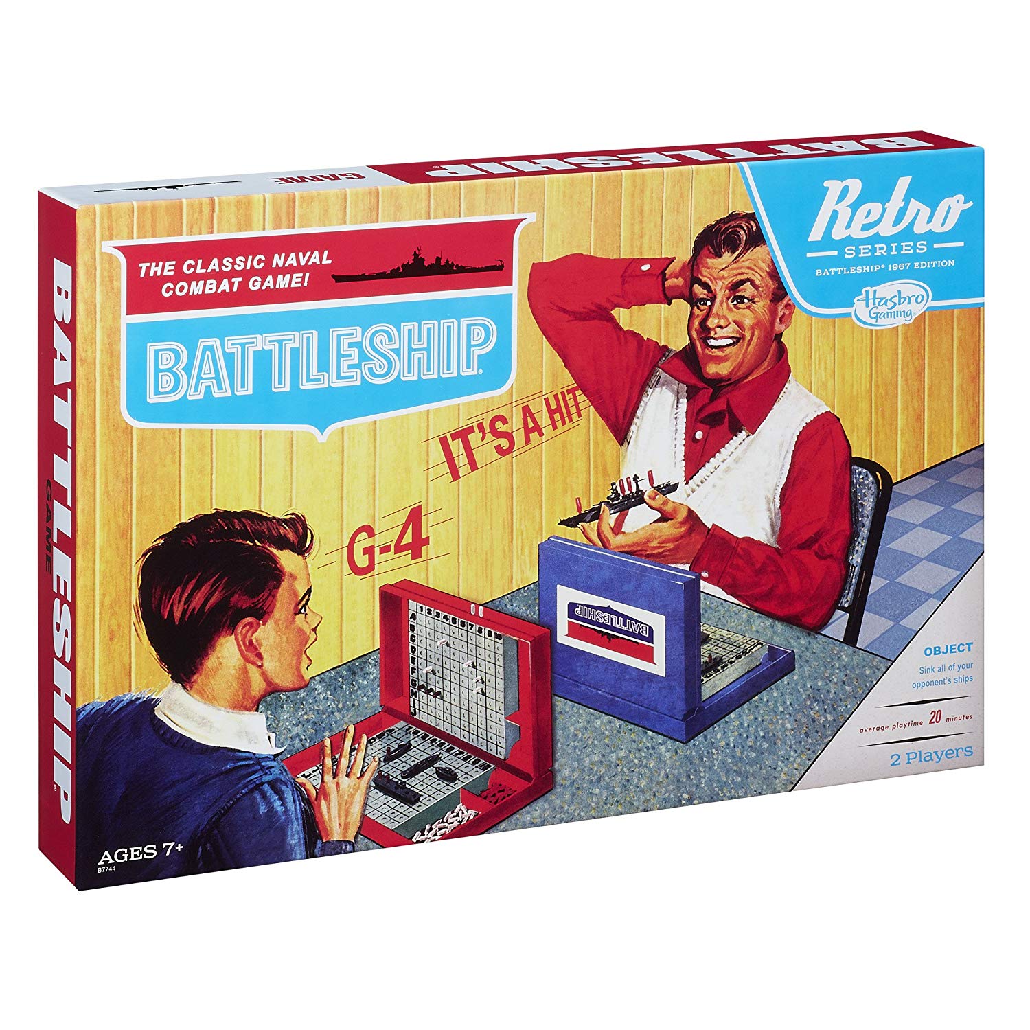Hasbro Gaming – Retro Battleship – TopToy