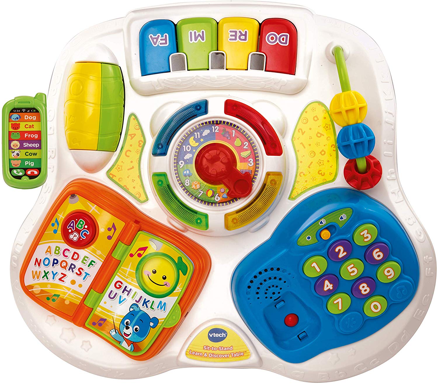 VTech Play & Learn Baby Activity Table, Baby Play Centre, Educational ...