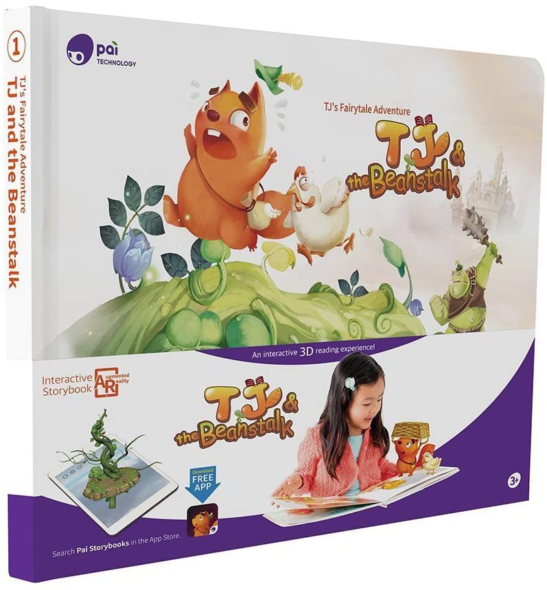 Pai Technology Storybook 3D Fairy Tales for Children’s Book TJ and the ...