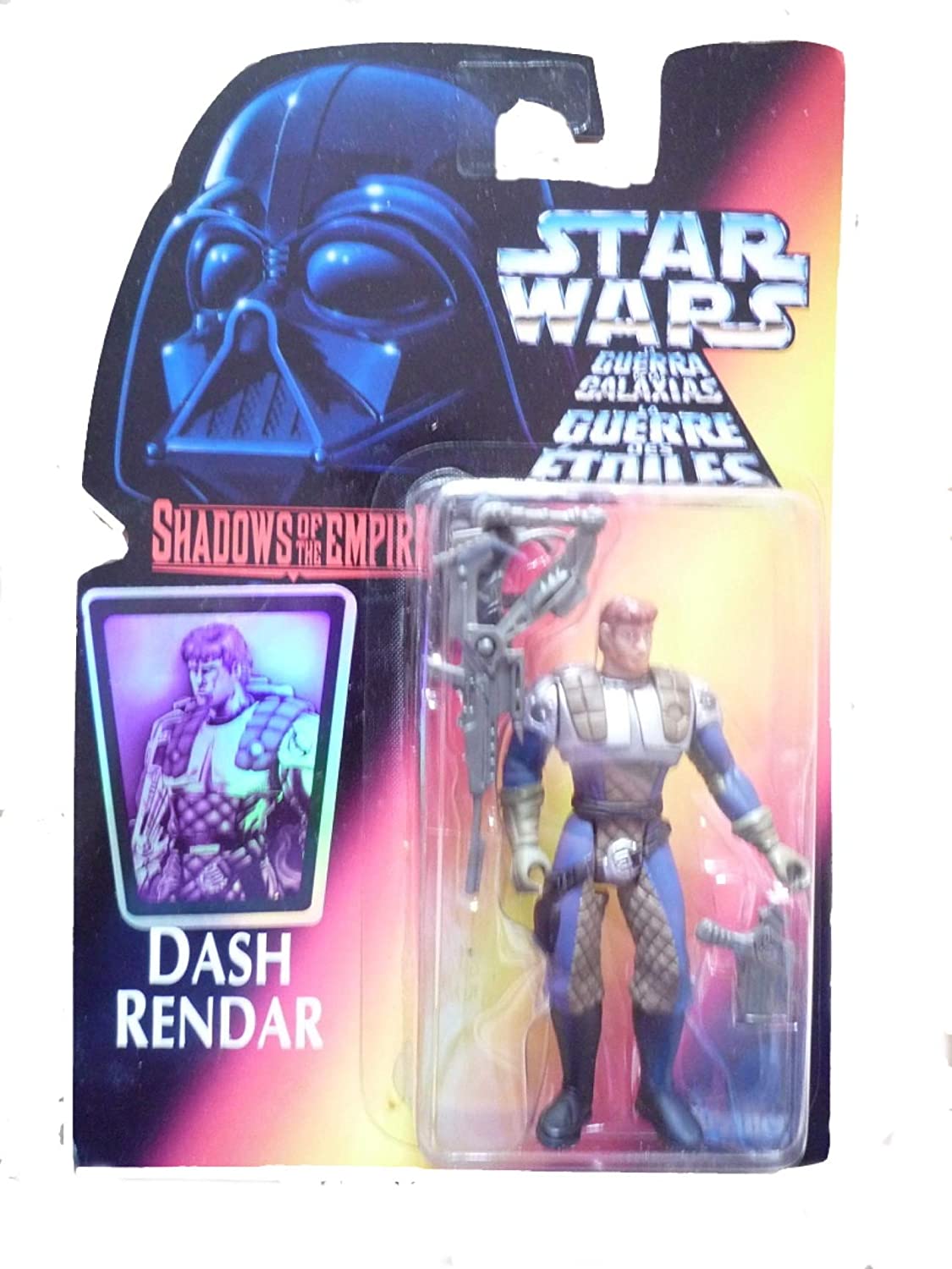 Star Wars – Dash Rendar – Shadows of The Empire Figure – European Card ...