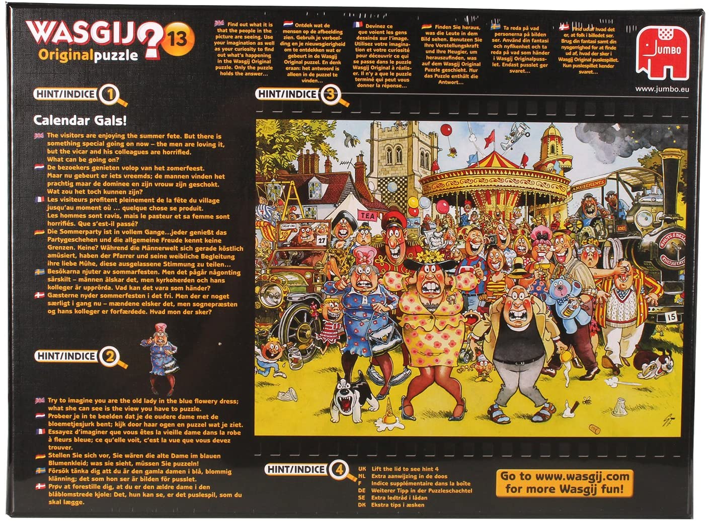 Wasgij Original 13 – Calendar Girls – 1000 Piece Jigsaw Puzzle – TopToy