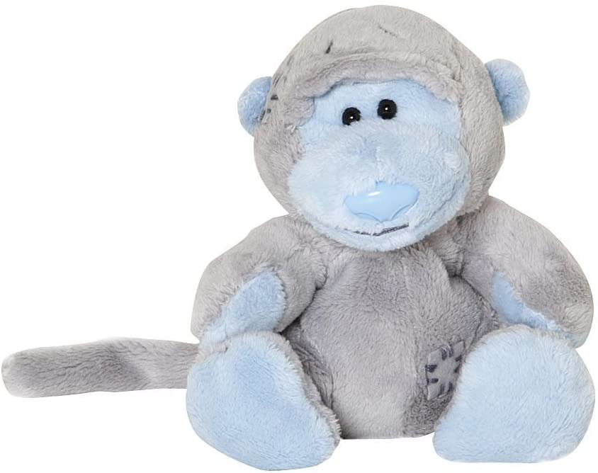 Tatty Teddy & My Blue Nose Friends Giggles the Baboon soft toy, sits 4 ...