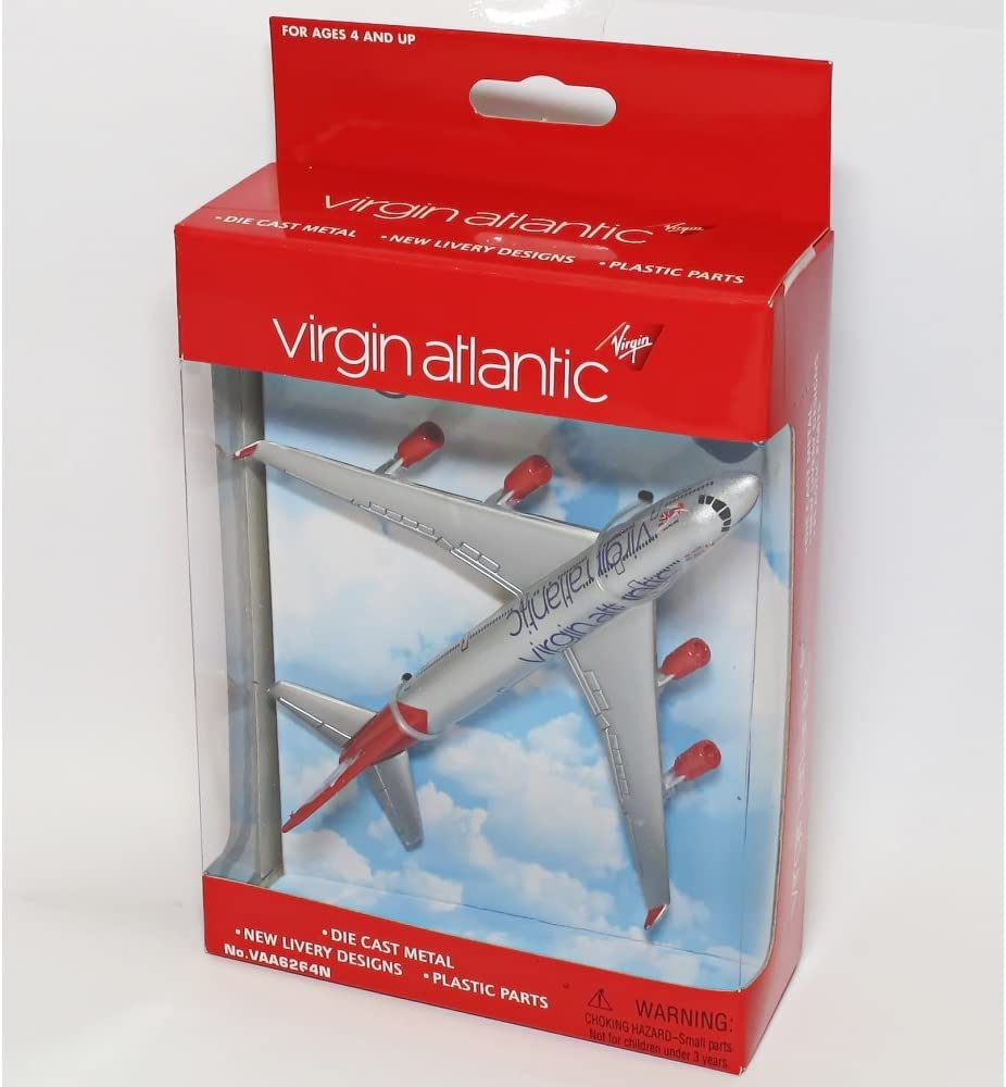 Real Toys VAA6264 Virgin Boeing 747 “Toy Plane” Diecast Model – TopToy