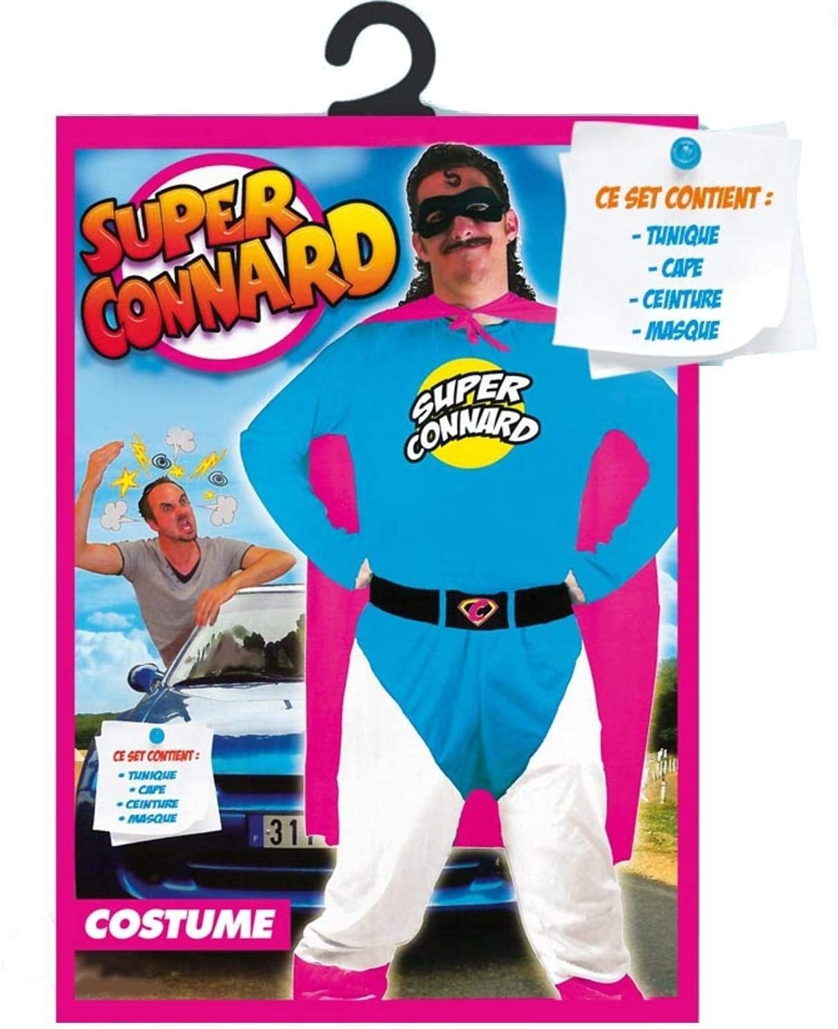 Generique – Super Connard One Size Costume – TopToy