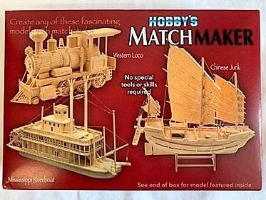 WESTERN LOCO MATCHSTICK KIT – TopToy
