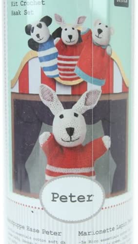 Peter Rabbit Crochet Kit – Hand Puppet Kit – Make your own Crocheted ...