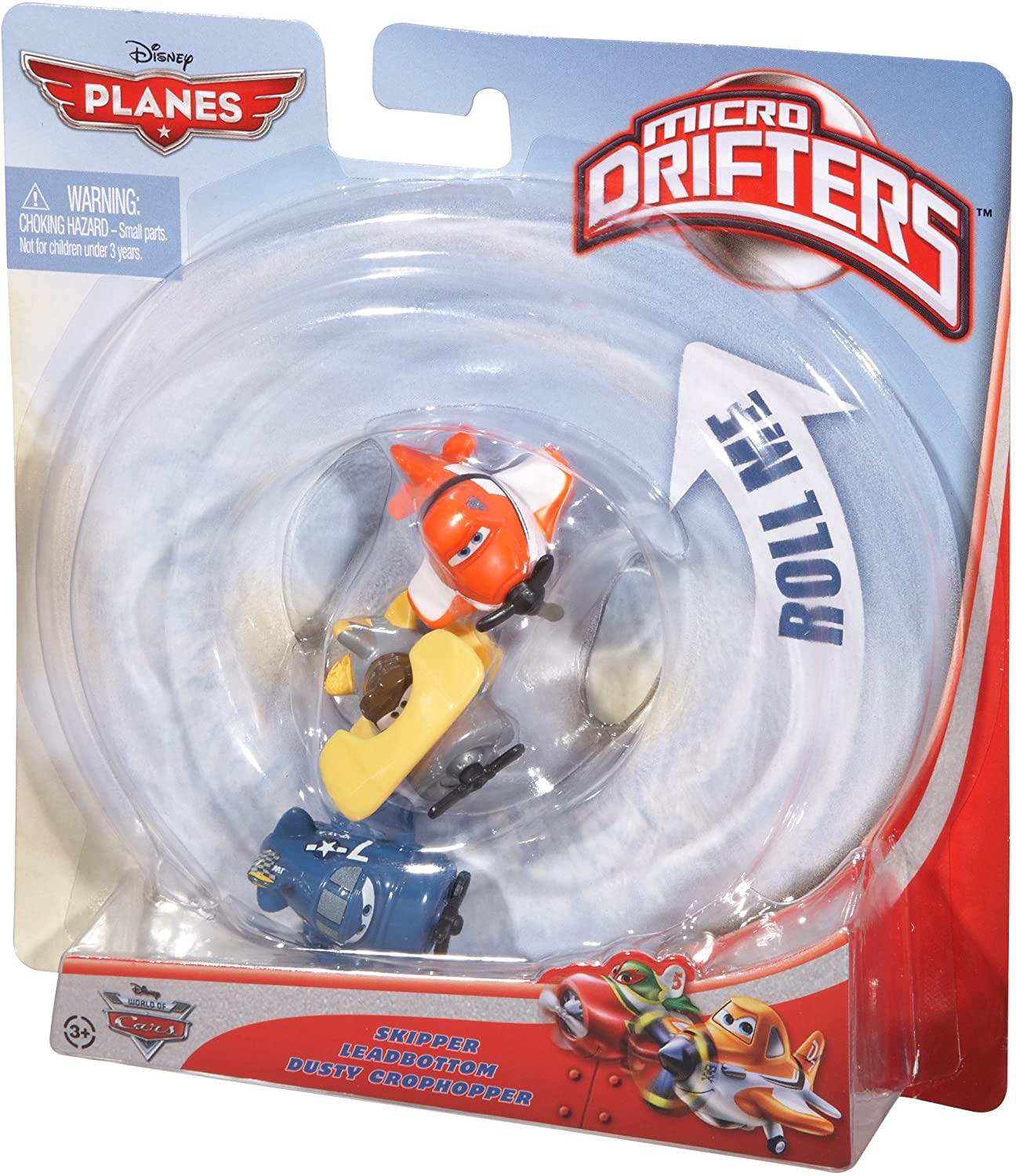 Disney Planes Micro Drifters: Skipper, Leadbottom und Dusty Crophopper ...