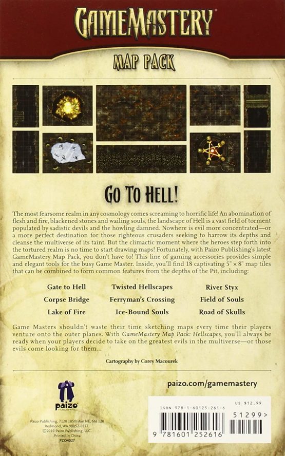 GameMastery Map Pack Hellscapes – TopToy