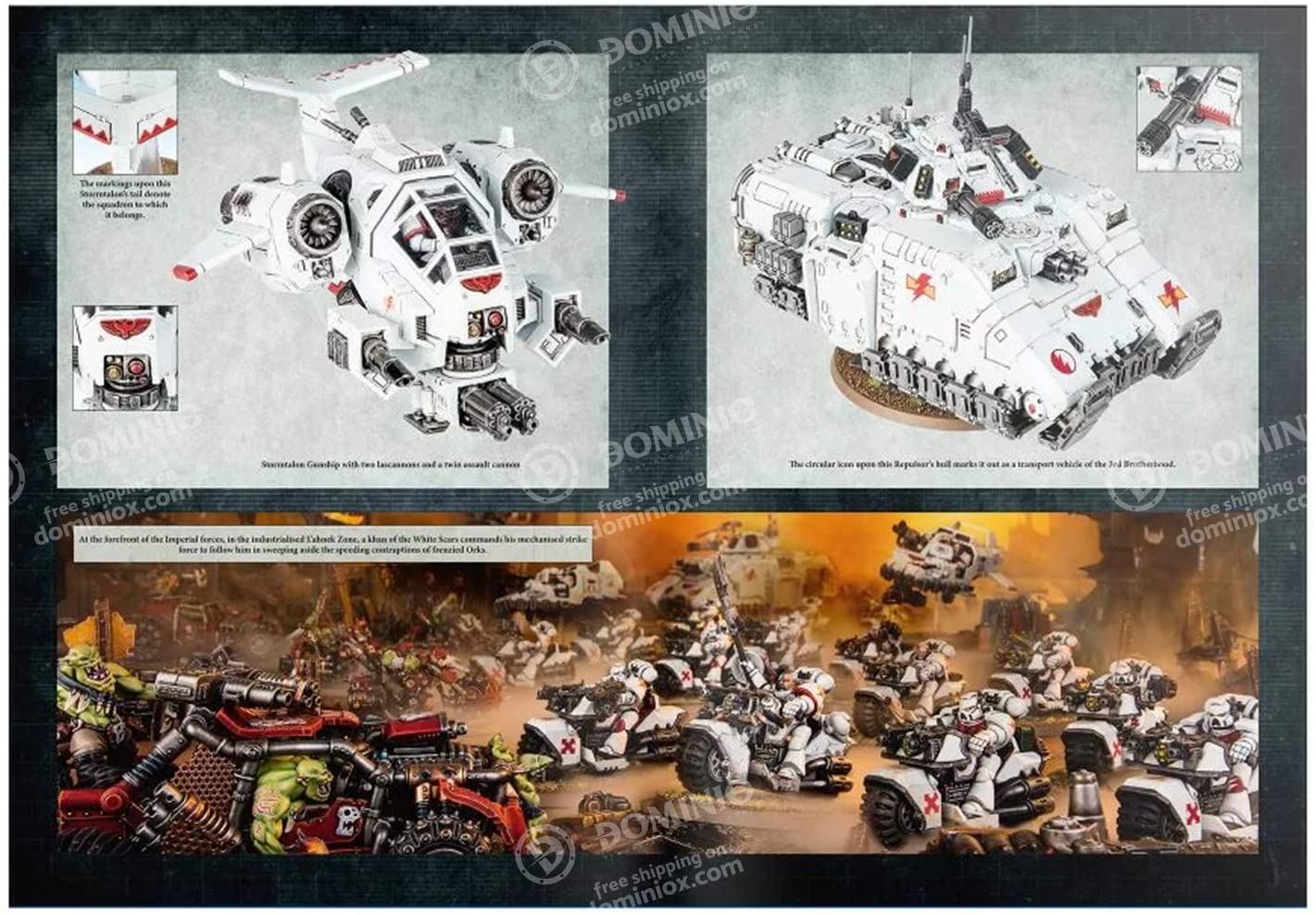 Games Workshop Warhamer 40,000 Codex Supplement : Space Marine White ...