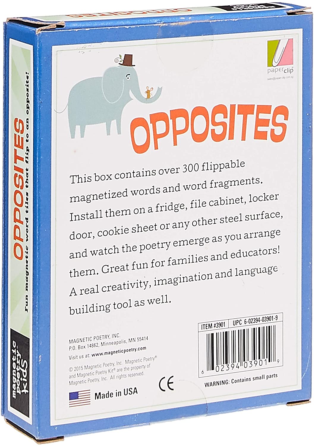 Magnetic Poetry – Opposites Kit – Words for Refrigerator – Write Poems ...