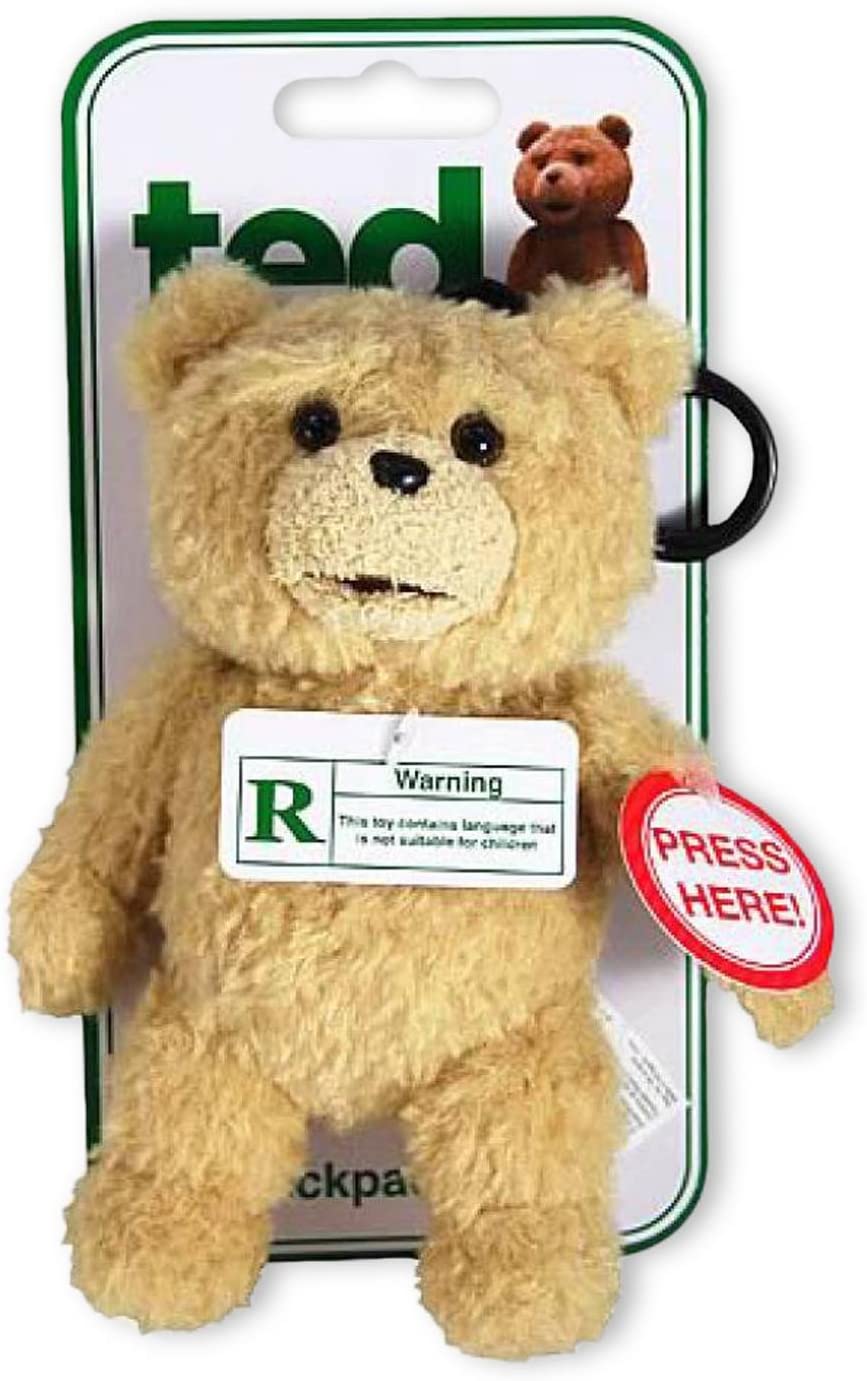 Ted Movie Back Pack Clip Plush with Sounds – TopToy