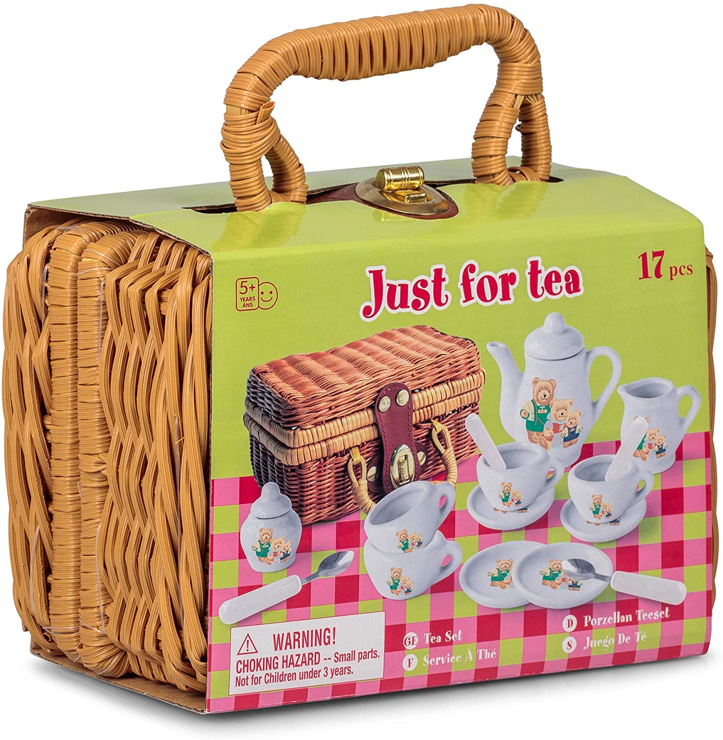 Tobar 17-piece Mini Teddy Bear Tea Set – TopToy