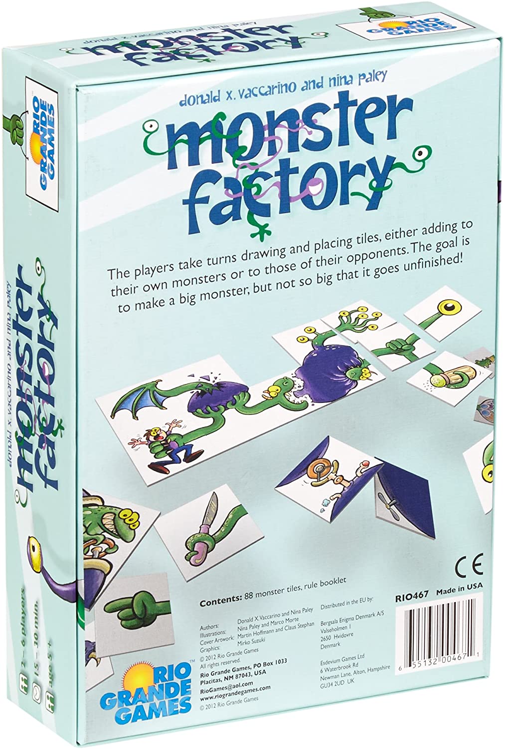 Monster Factory Card Game – TopToy