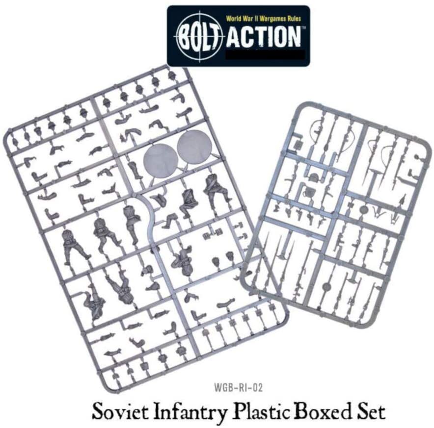 Warlord Games Bolt Action Soviet Infantry plastic box set – TopToy
