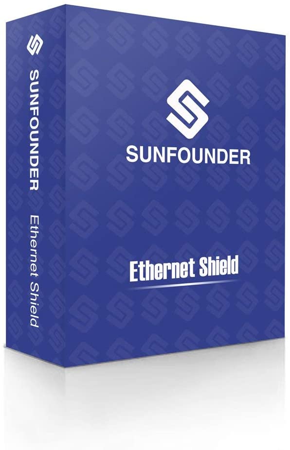 SunFounder Ethernet Shield W5100 for Arduino UNO R3 Mega 2560 1280 A057 – TopToy