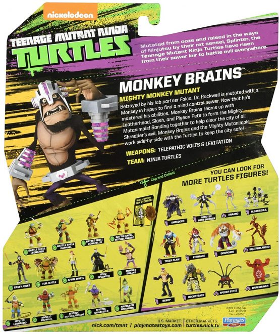 Nickelodeon TMNT Teenage Mutant Ninja Turtles – MONKEY BRAINS – TopToy