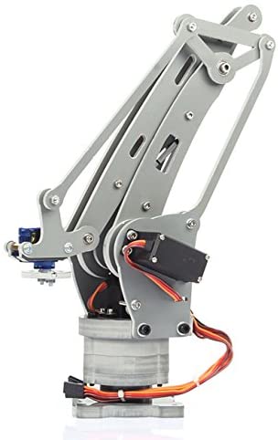 SainSmart DIY 4-Axis Servos Control Palletizing Robot Arm Model for Arduino UNO MEGA2560 R3 – TopToy