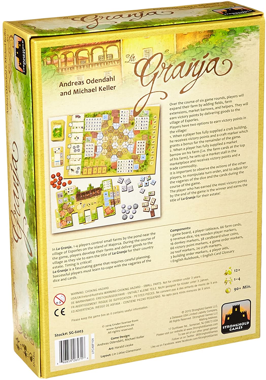 Stronghold Games STG06003 La Granja Game – TopToy