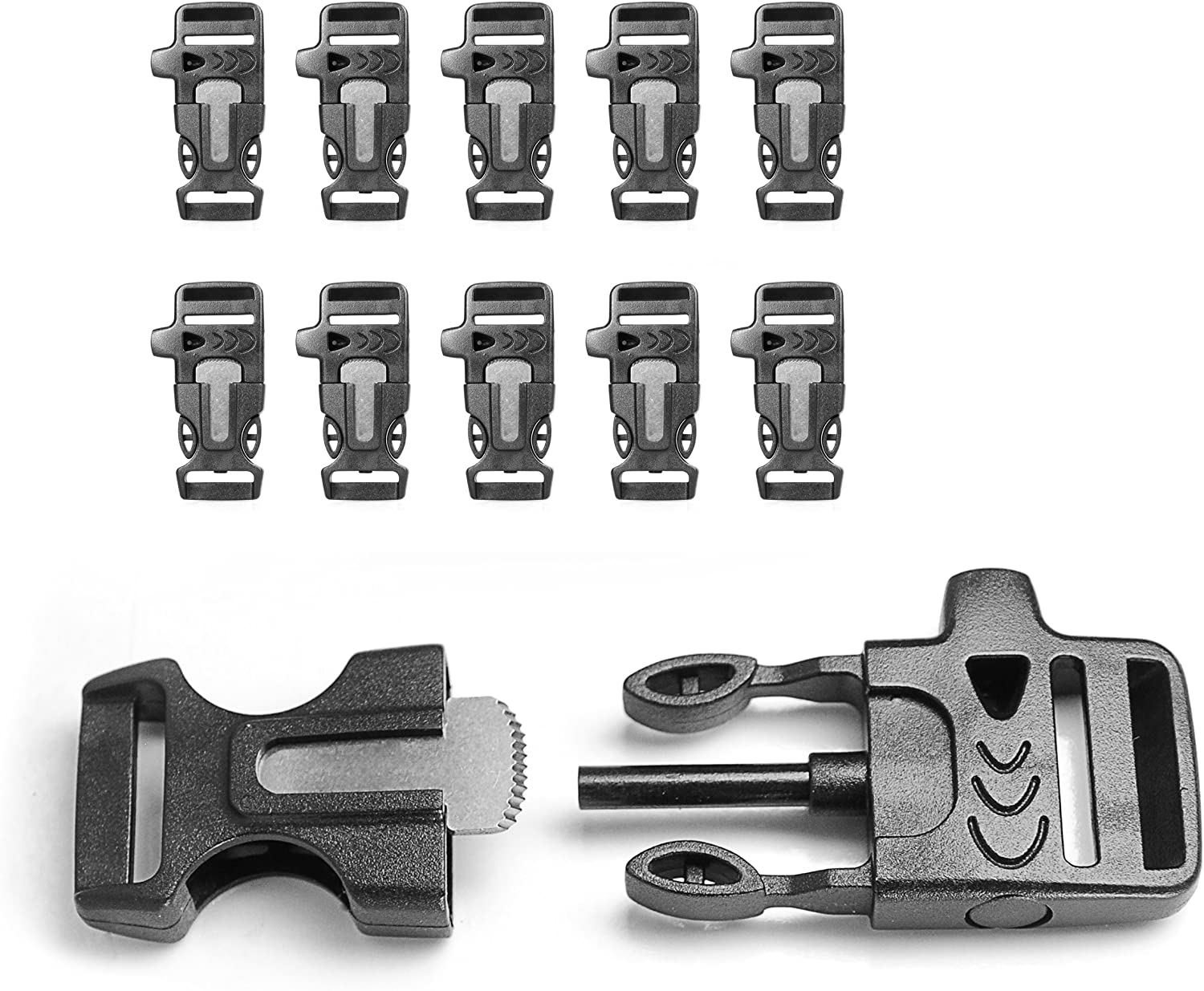 ‘Set of 10 3/4 Buckle/Clip Fastener Buckle/Strap Quick Release with ...