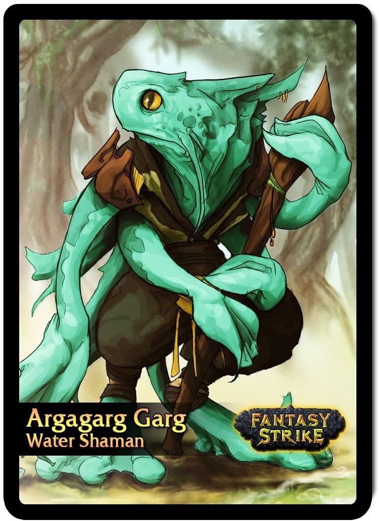 Card Game – Yomi: Argagarg Garg Deck – Water Shaman – TopToy