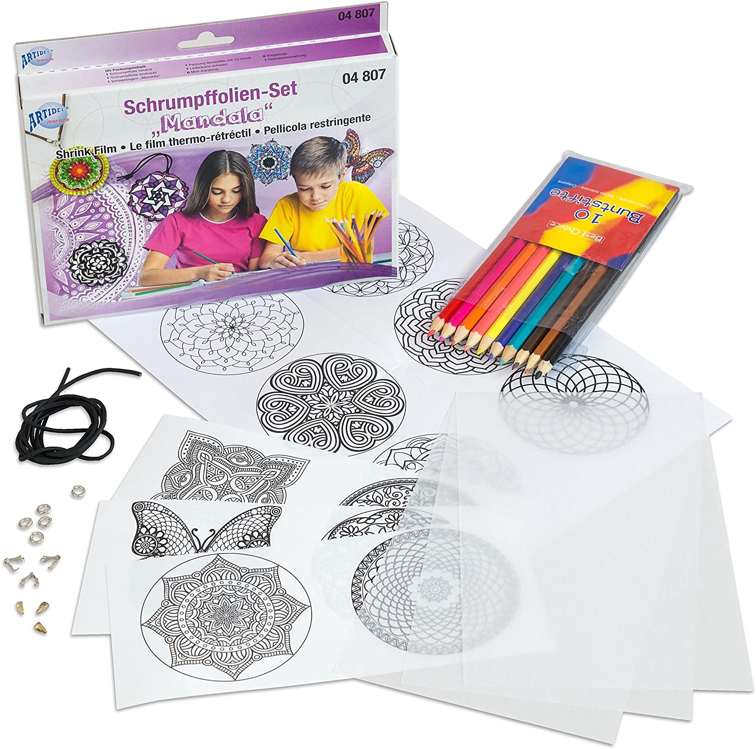 CREARTEC Shrinkfoil-set “Mandala” – TopToy