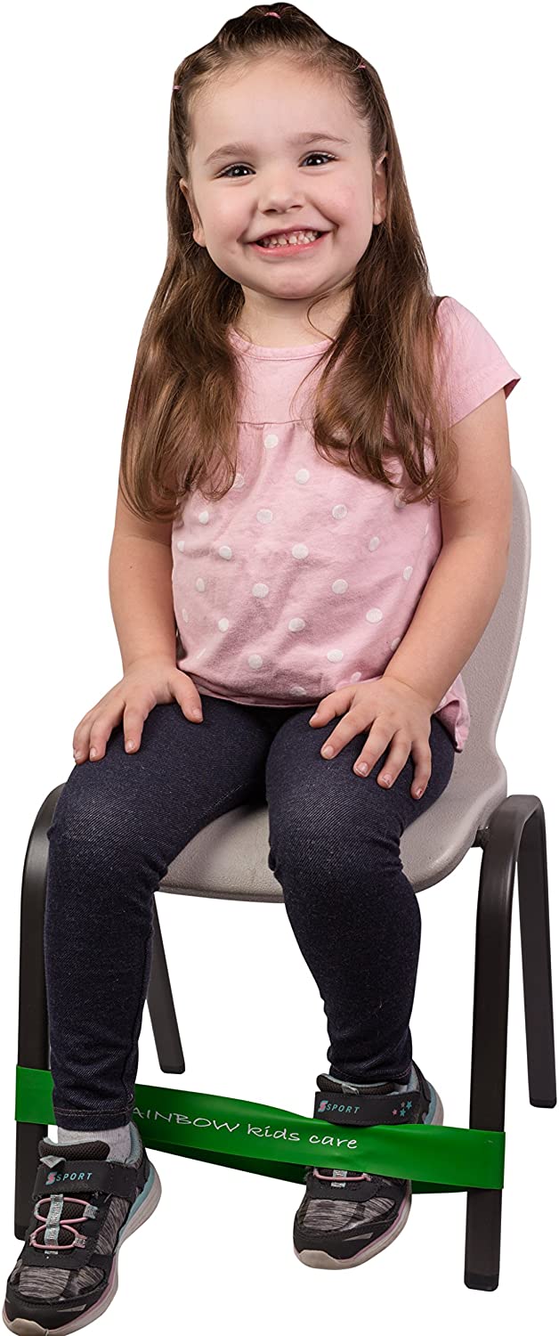 (10-Pack) Rainbow Thicker Kick Bouncy Chair Fidget & Sports Fitness ...