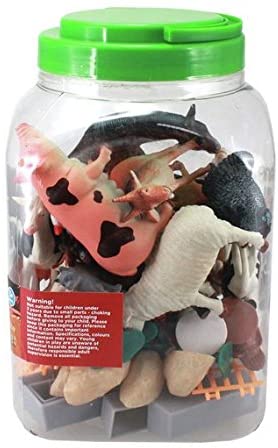 Chad Valley Farm Figures Bucket – 50 Piece – TopToy