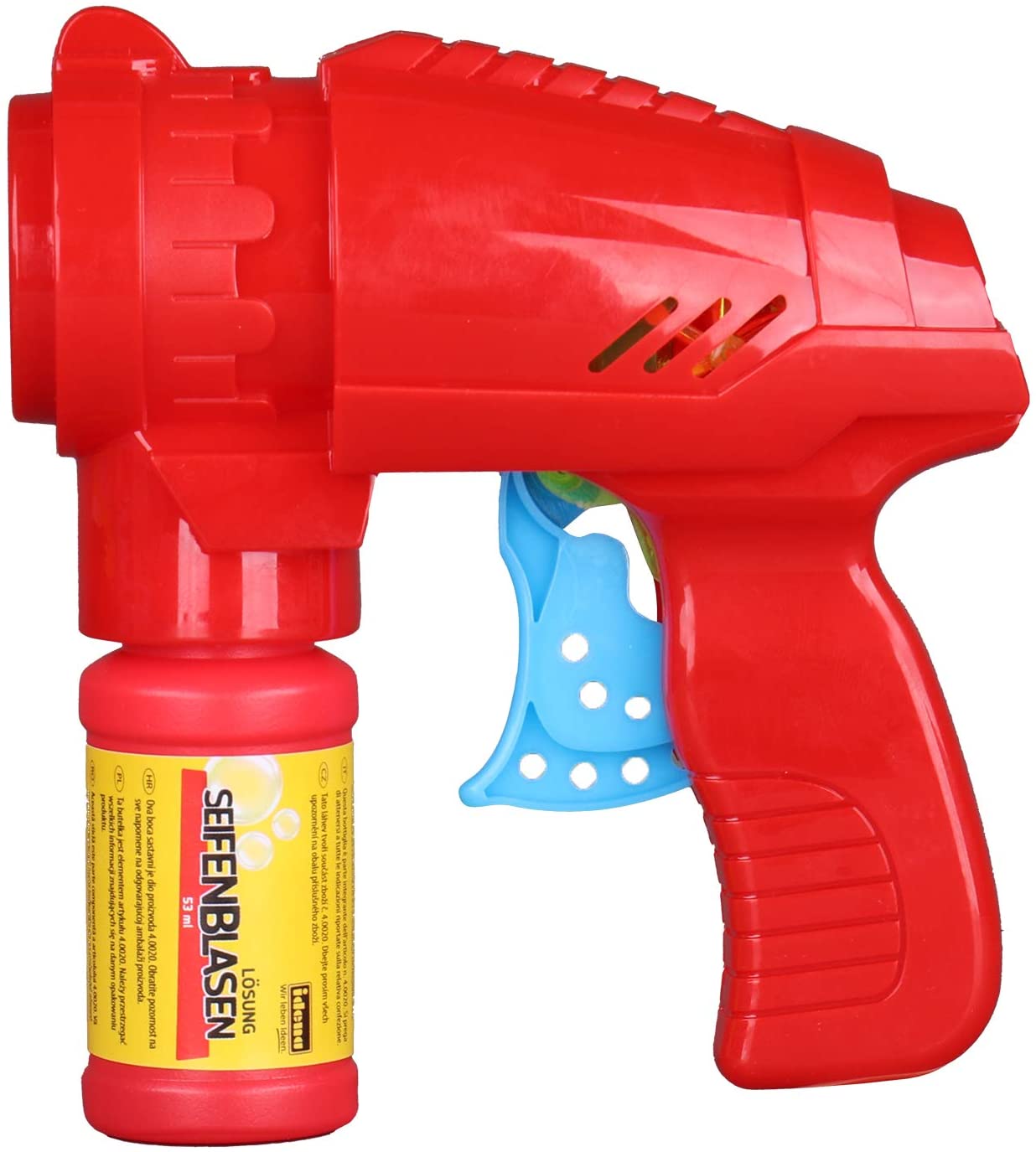 Idena 40020 Red Gun with Bubble Solution 53 ml – TopToy