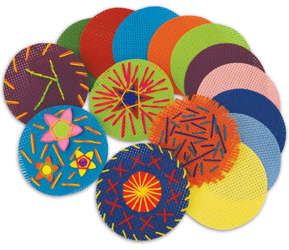 Springboard 10216 Coloured Binca Circles (Classroom Bulk Pack of 50 ...